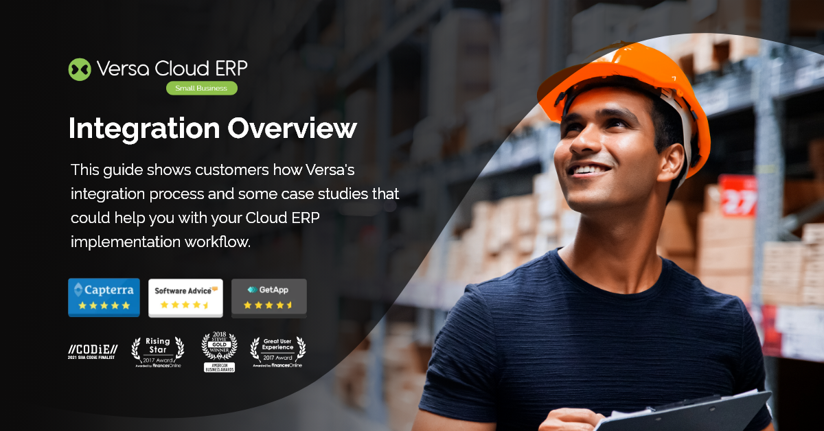 ERP Integration Overview – FREE PDF Guide Versa Cloud ERP